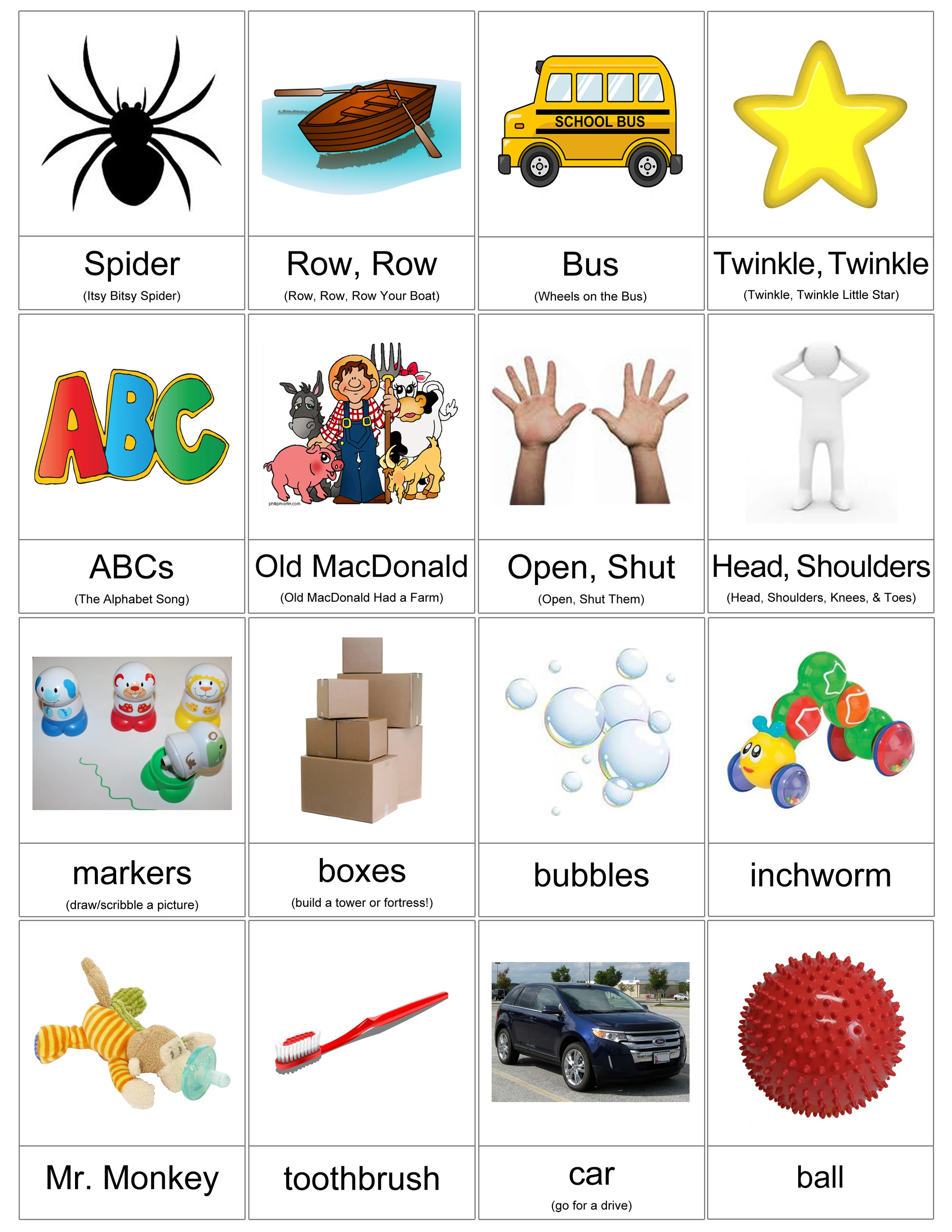 Communication Cards (PECS) — Kersplickity!