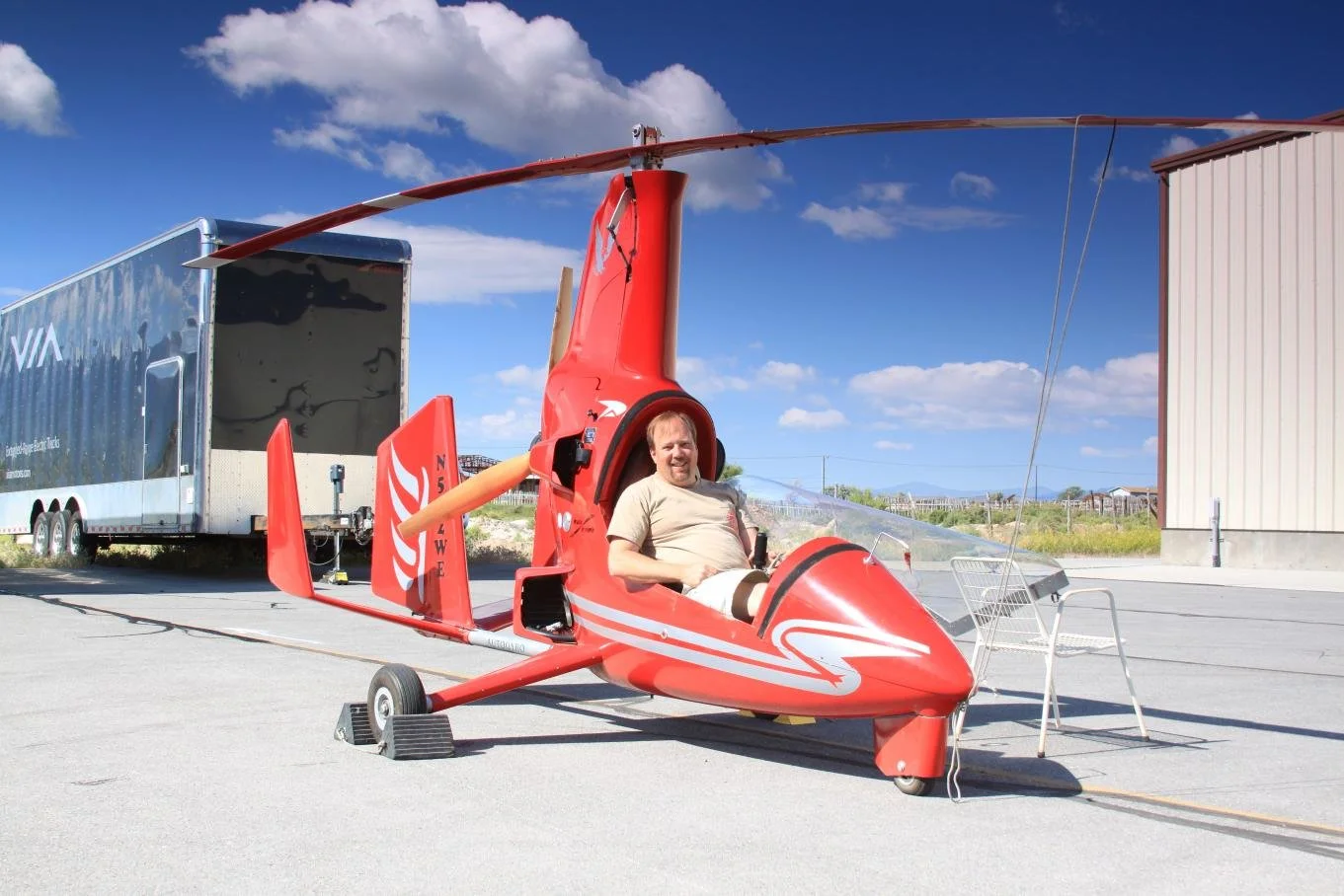 1986 Windryder Gyrocopter — Tillamook Air Museum