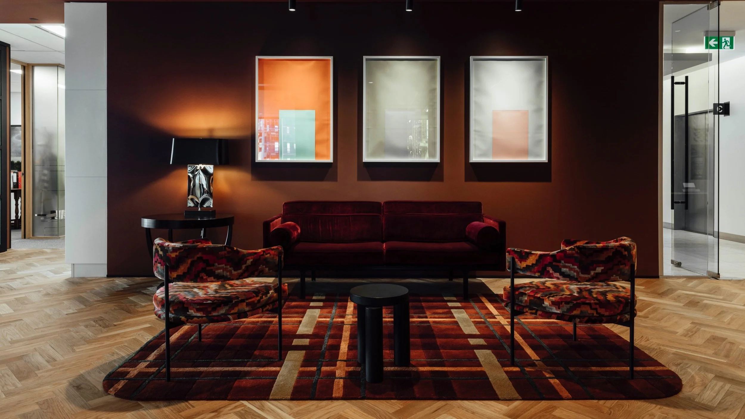 Law Office Plaid Rugs, Auckland | CRONZ Commercial | Rug Project, New ...