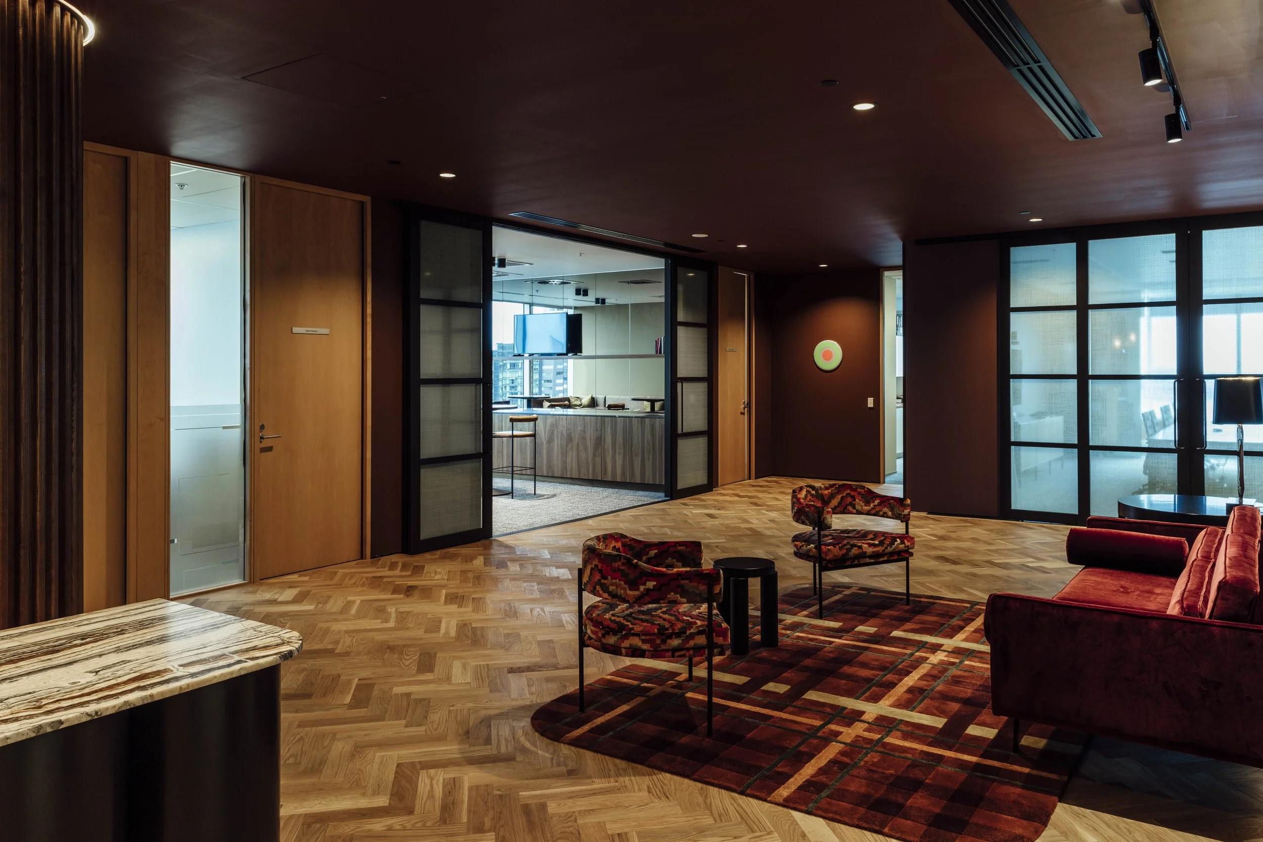 Law Office Plaid Rugs, Auckland | CRONZ Commercial | Rug Project, New ...