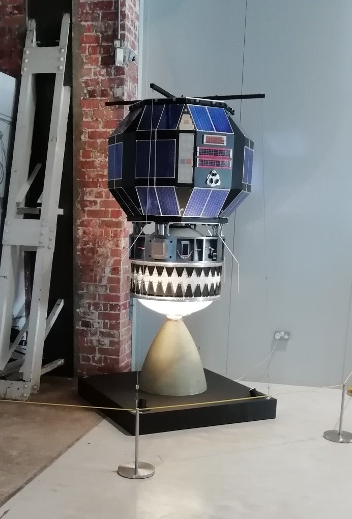 On this day in 1971, the first British satellite was launched by a ...