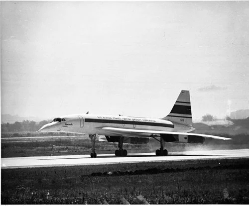 Oct 1st 1969, Concorde 001 breaks through the sound barrier for the ...