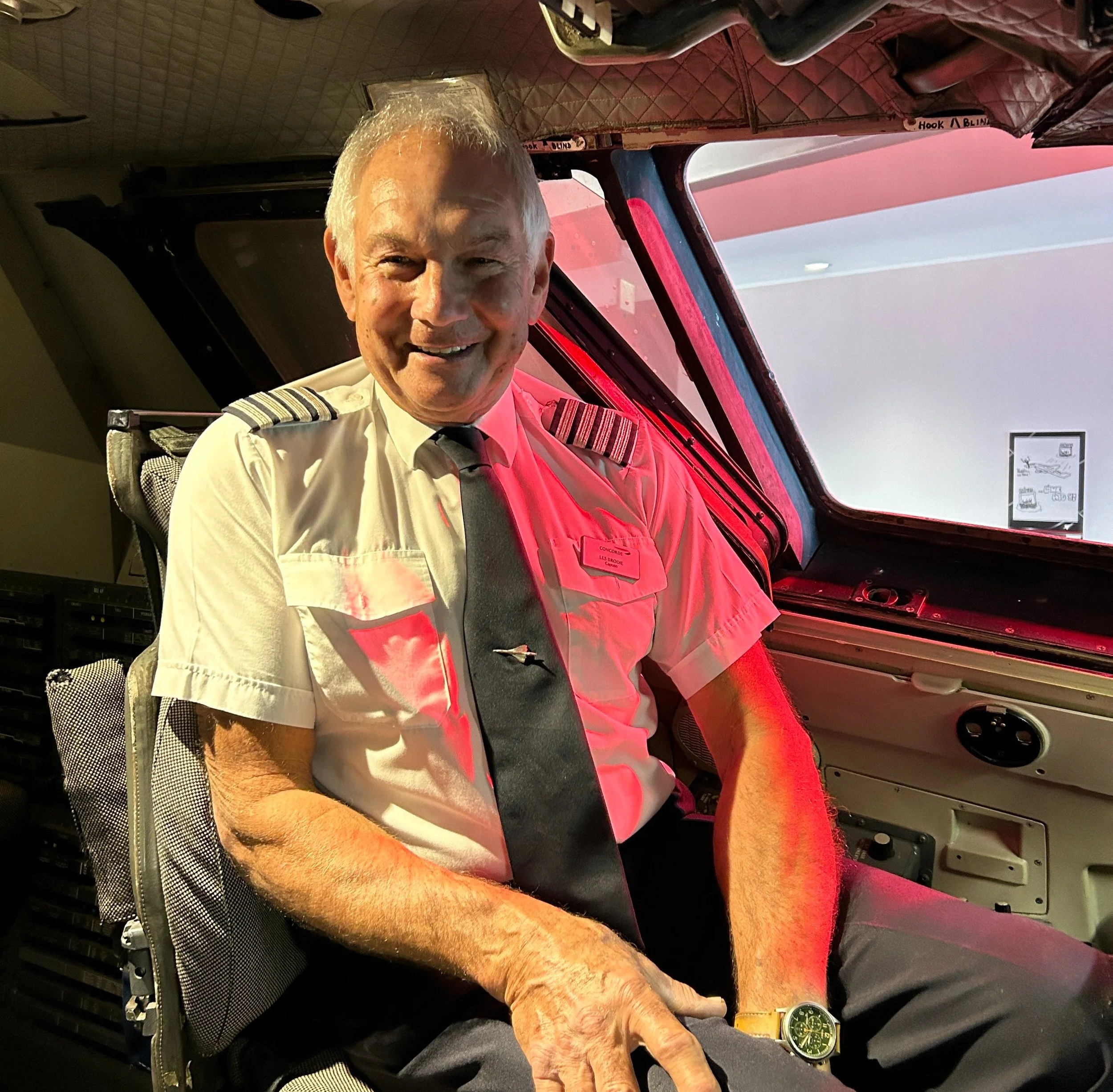 Captain Les Brodie to visit Aerospace Bristol for special final flight ...