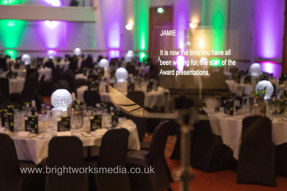 Conference Teleprompter Autocue Rental — Brightworks Media Ltd