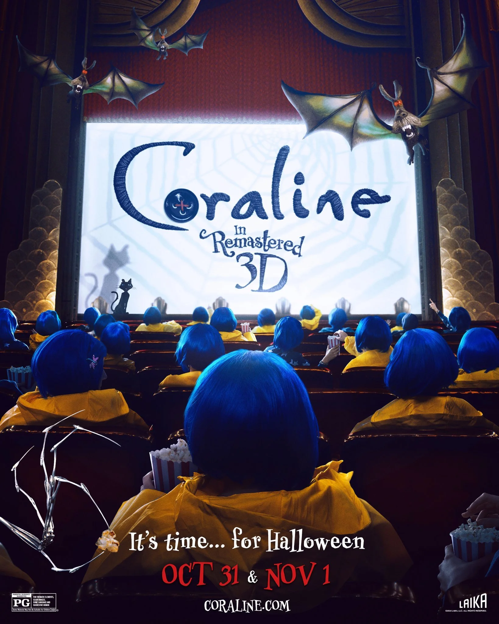 Coraline receives re-release with remastered 3D - UPDATED — 3Dor2D.com