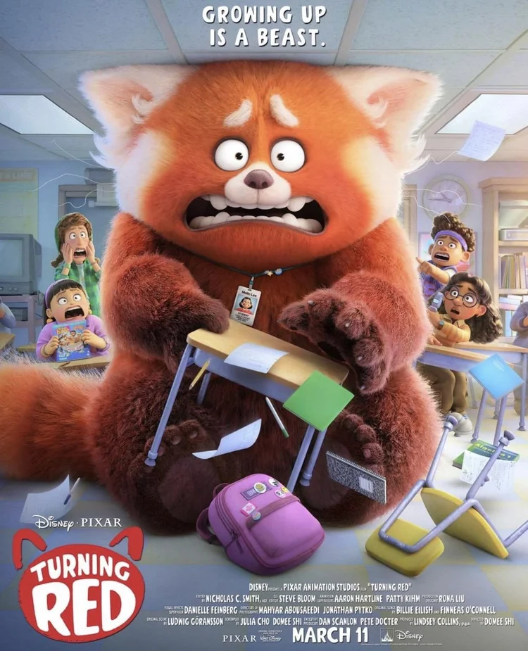 Disney’s Reveals the Official Trailer to Turning Red — 3Dor2D.com