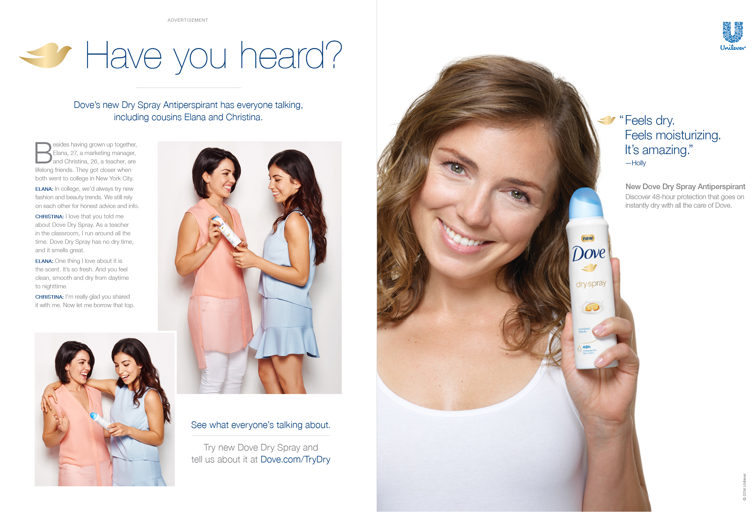 Dove Deodorant Ad