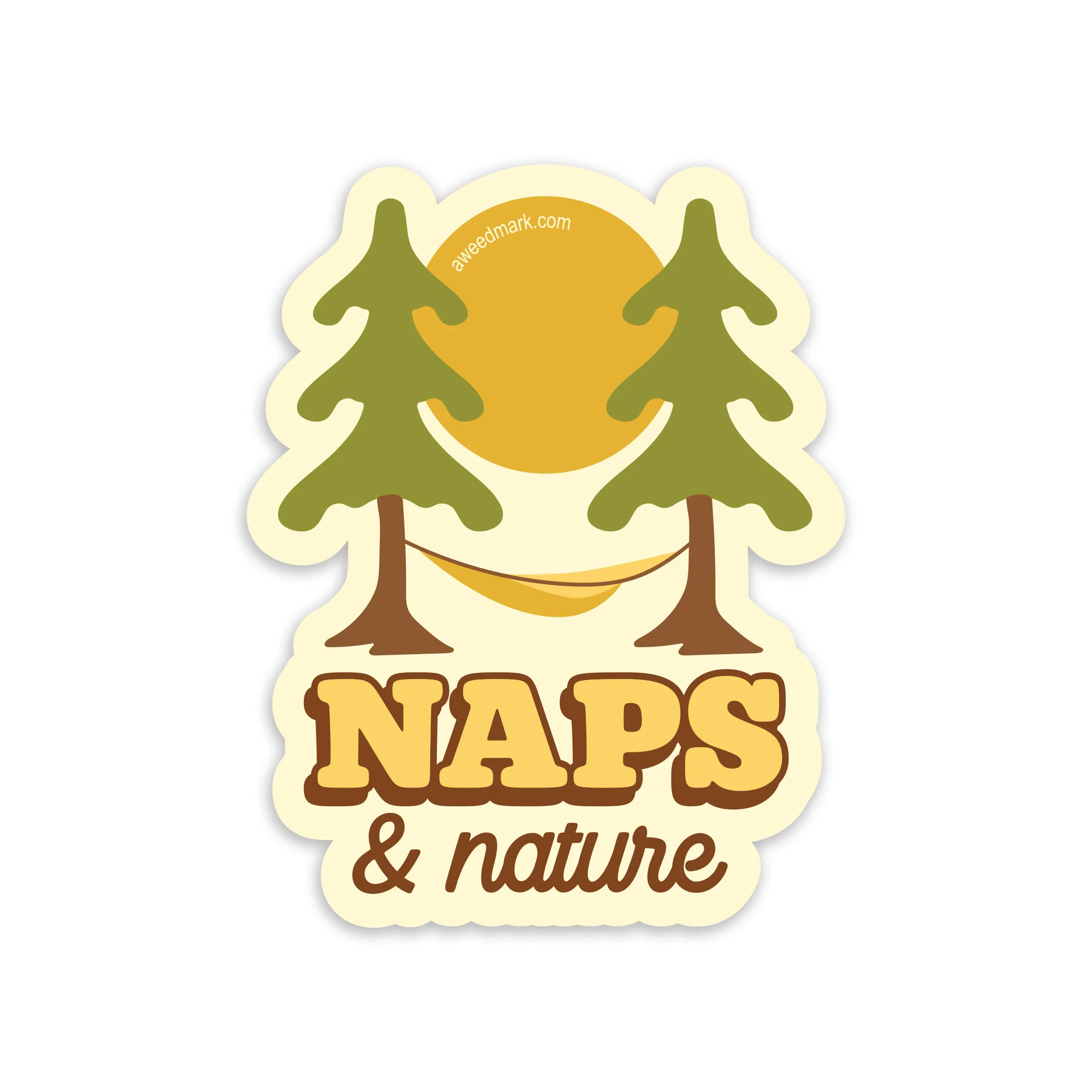 Explore Nature Forest Sticker — Feel-good stickers, cards, & pins