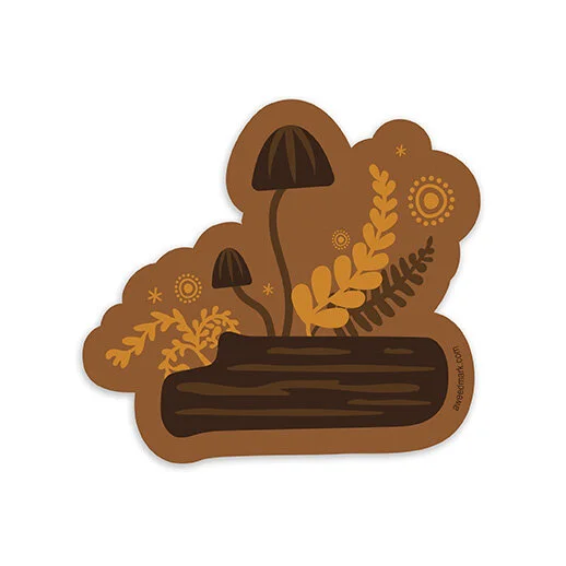 Wild Woman Sticker — Amanda Weedmark, Illustration & Graphic Design