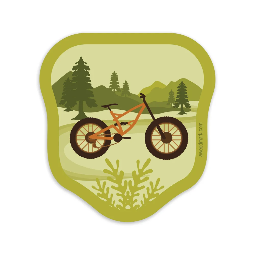 Mountain Bike Logos Stickers