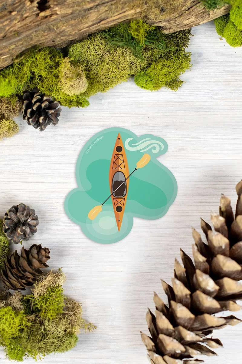 Give Trees a Chance Sticker — Feel-good stickers, cards, & pins