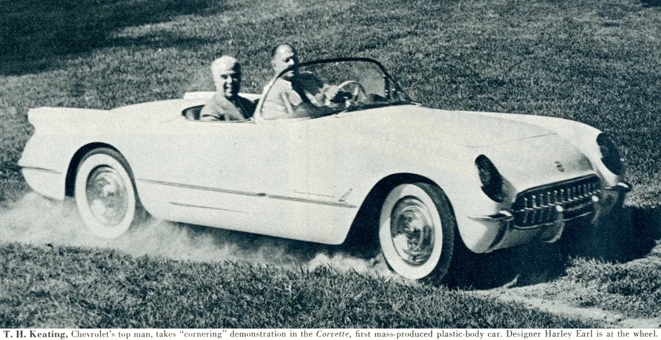Corvette History — HARLEY EARL