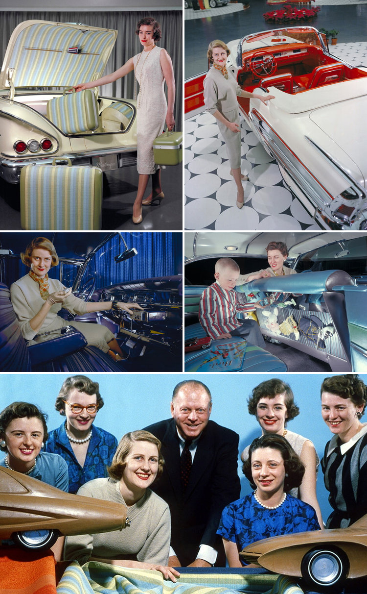 Harley Earl created the first all-female design team in the business ...