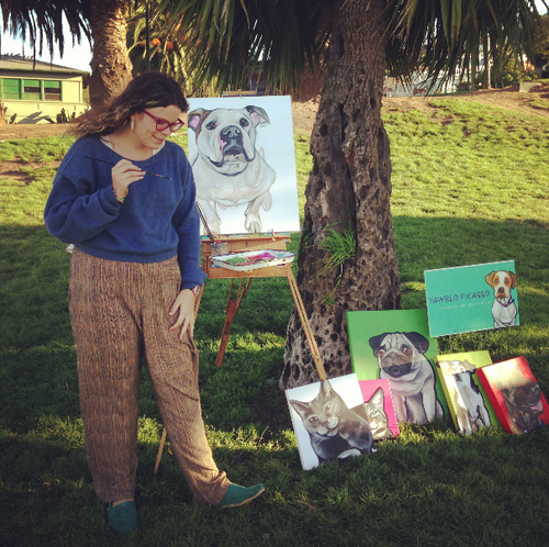 painting — Slobbr — Pawblo Picasso