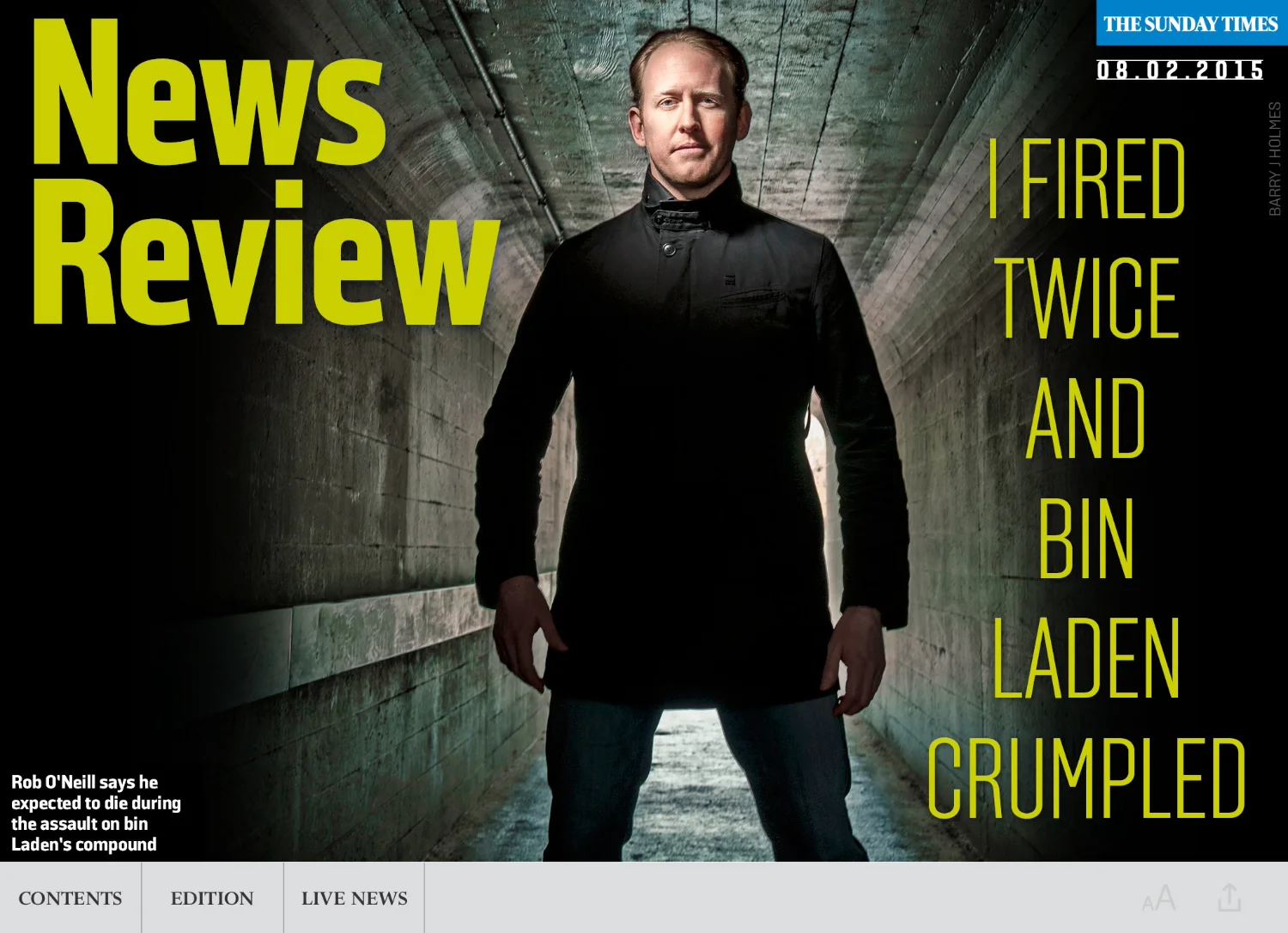 Robert J O'Neill - Seal Team Six — Bazza J Holmes