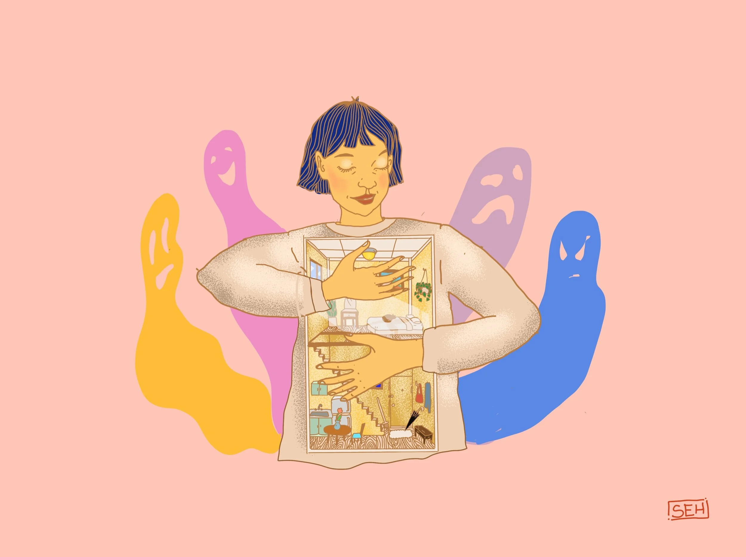 Illustration — Singha Hon