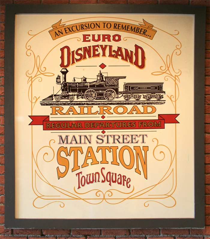 Typography on Main Street – Disneyland Paris Update 4. — DOCUMENT ...