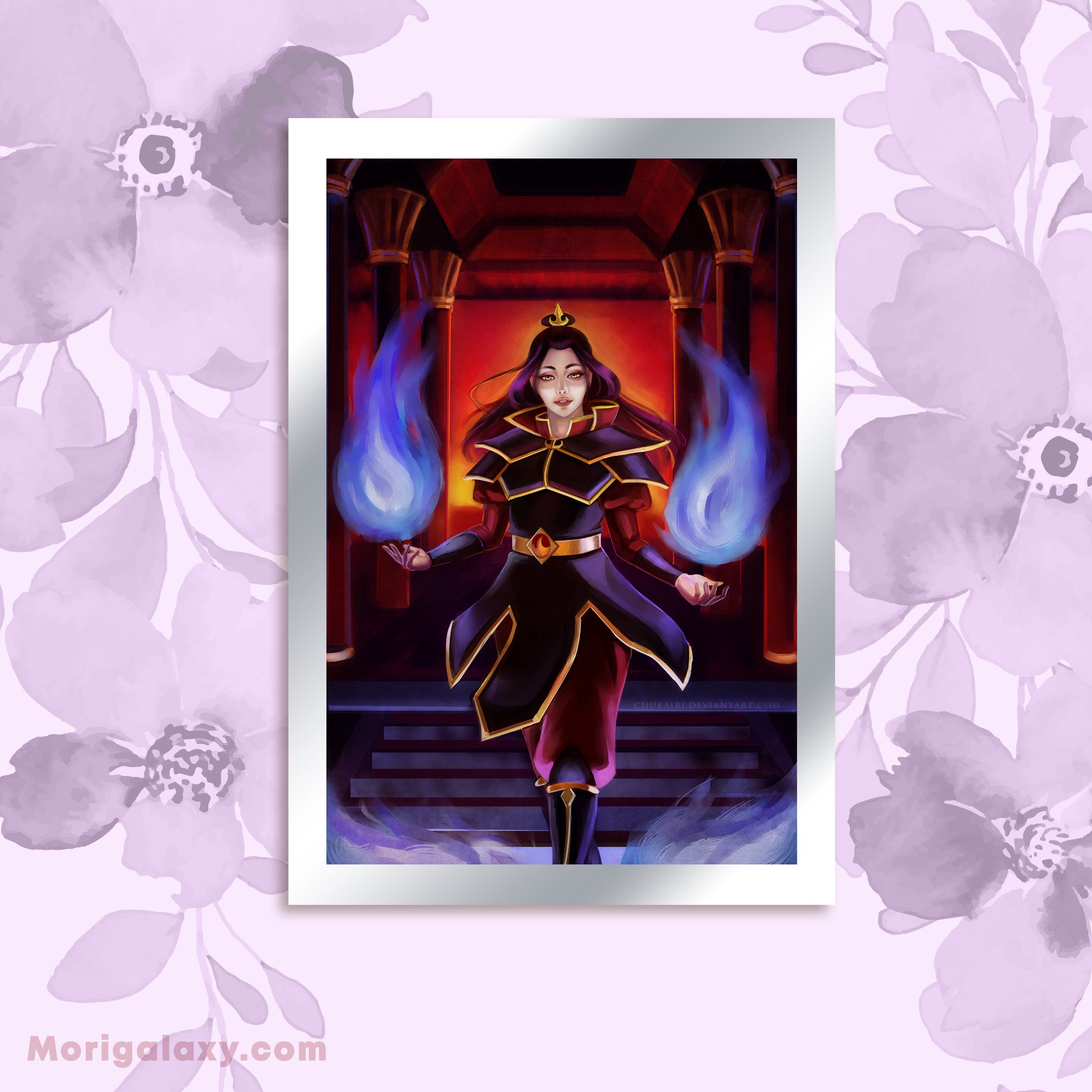 Azula Who is your Empress ATLA Print — Mori Galaxy