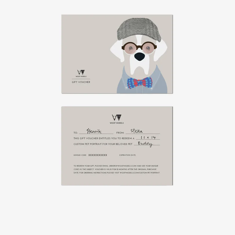 Woof Models Animal Art Prints - Her — WOOF MODELS
