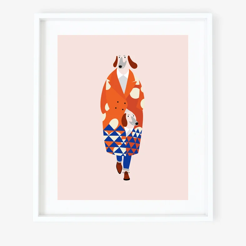 Woof Models Animal Art Prints - Her — WOOF MODELS