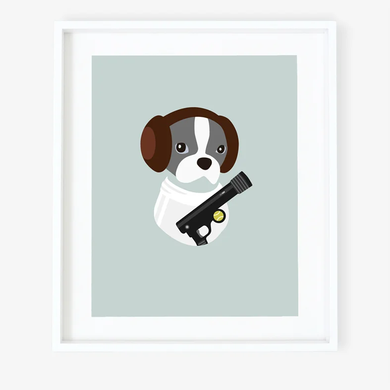Woof Models Animal Art Prints - Her — WOOF MODELS
