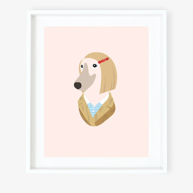 Woof Models Animal Art Prints - Her — WOOF MODELS