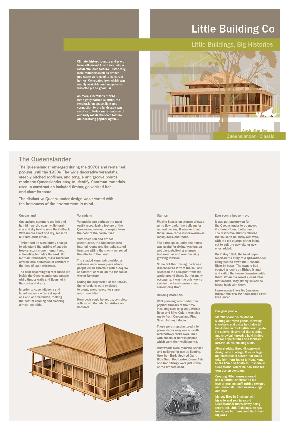 Architectural Model Kit Queenslander Classic — Little Building Co