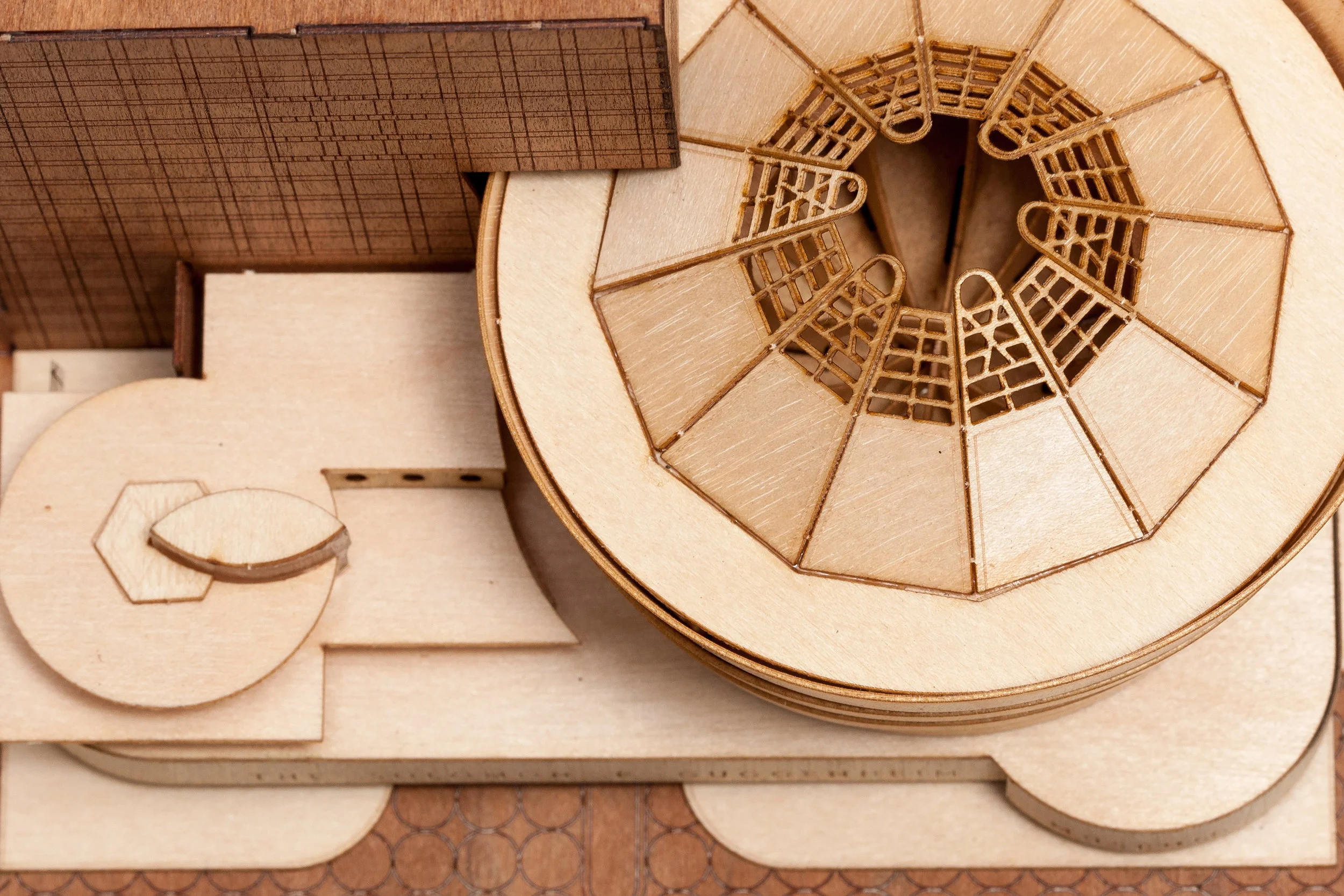 Architectural Model Kit Solomon R. Guggenheim Museum New York — Little ...