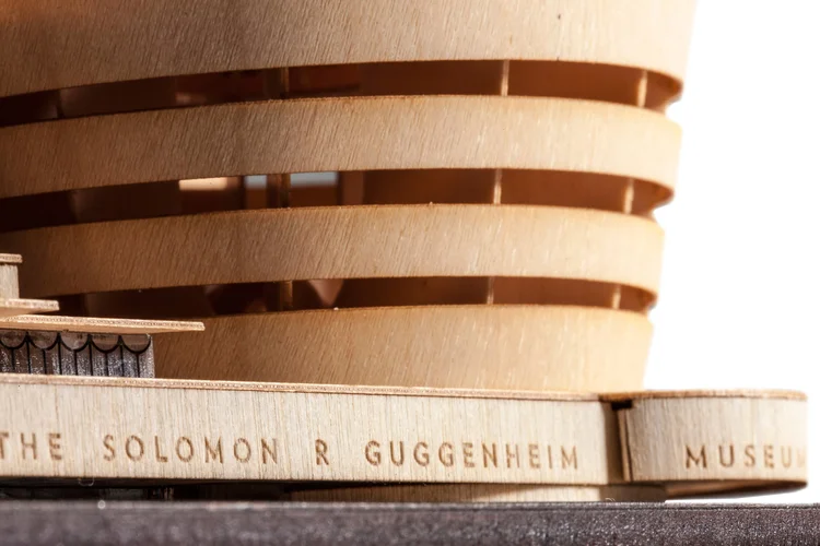Architectural Model Kit Solomon R. Guggenheim Museum New York — Little ...