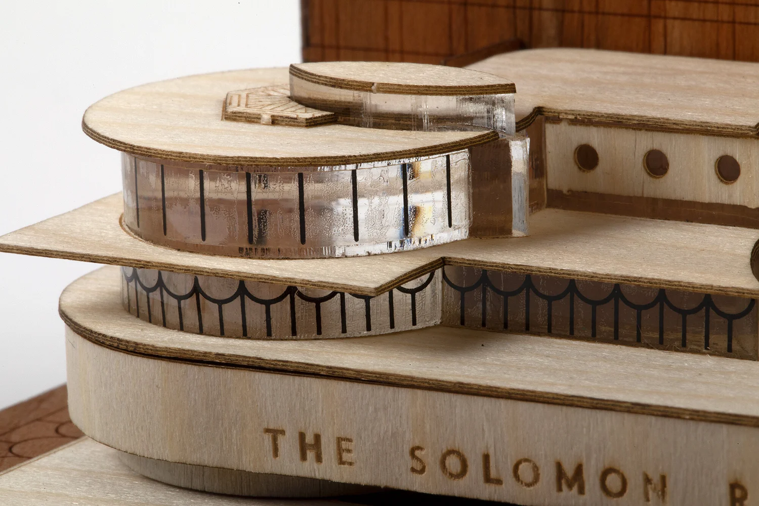 Architectural Model Kit Solomon R. Guggenheim Museum New York — Little ...