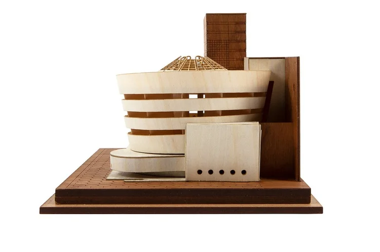 Architectural Model Kit Solomon R. Guggenheim Museum New York — Little ...