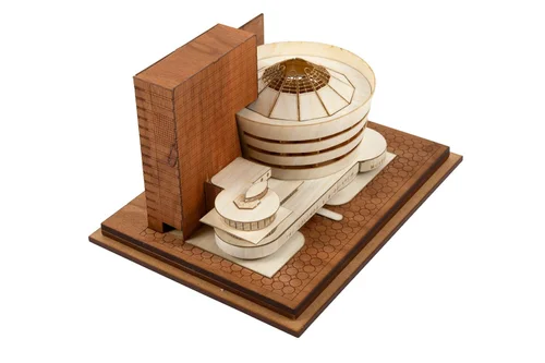 Architectural Model Kit Solomon R. Guggenheim Museum New York — Little ...
