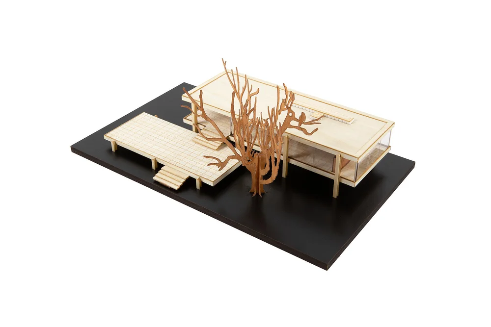 Architectural Model Kit Farnsworth House Plano USA — Little Building Co