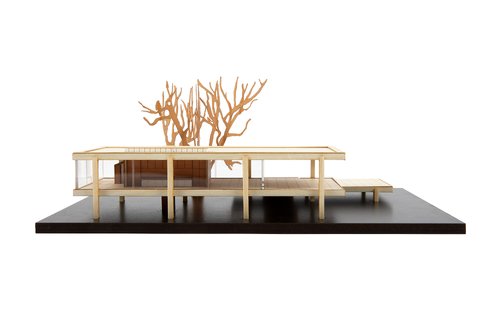 Architectural Model Kit Farnsworth House Plano USA — Little Building Co
