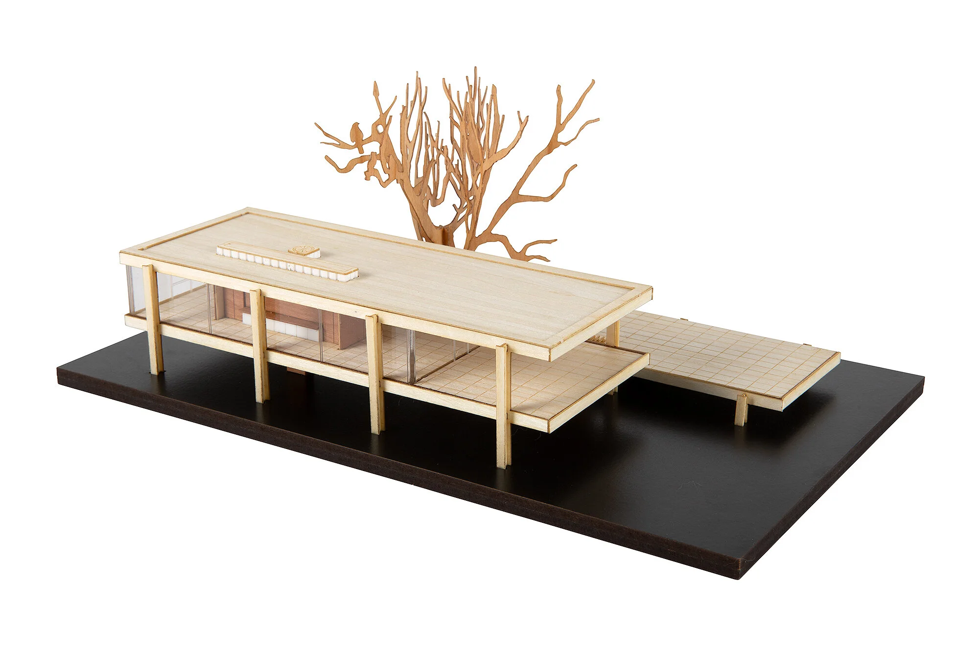 Architectural Model Kit Farnsworth House Plano USA — Little Building Co