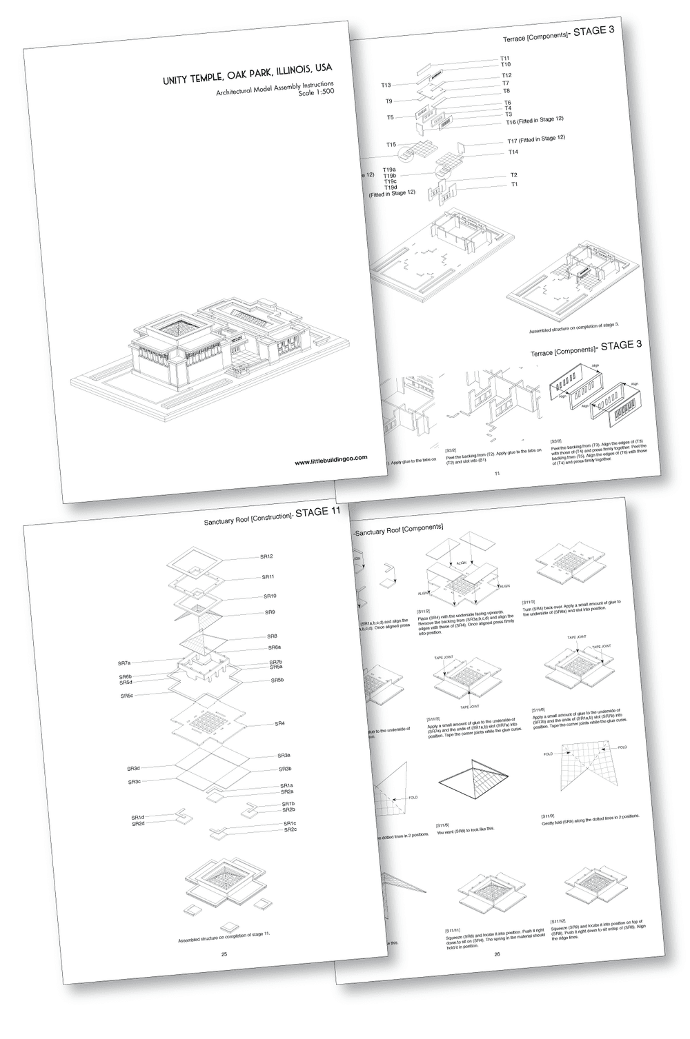 Frank Lloyd Wright's Unity Temple by Little Building Co. — Little ...