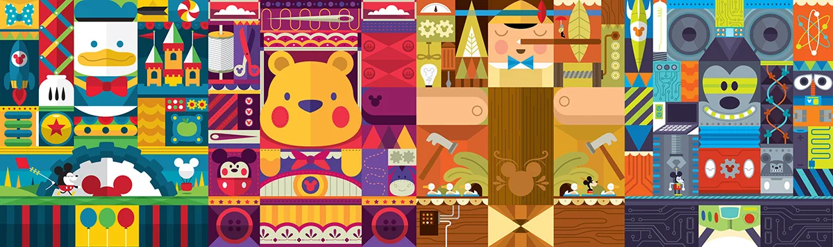 Disney Consumer Products Mural — The Beast Is Back Inc
