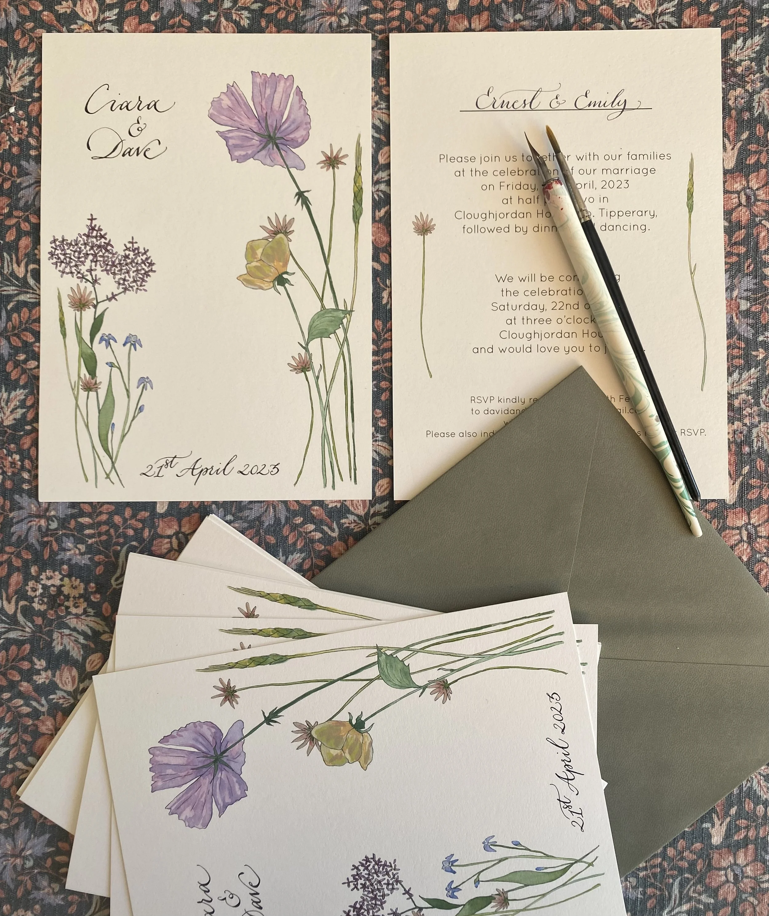 Stationery Design — Sarah O'Dea