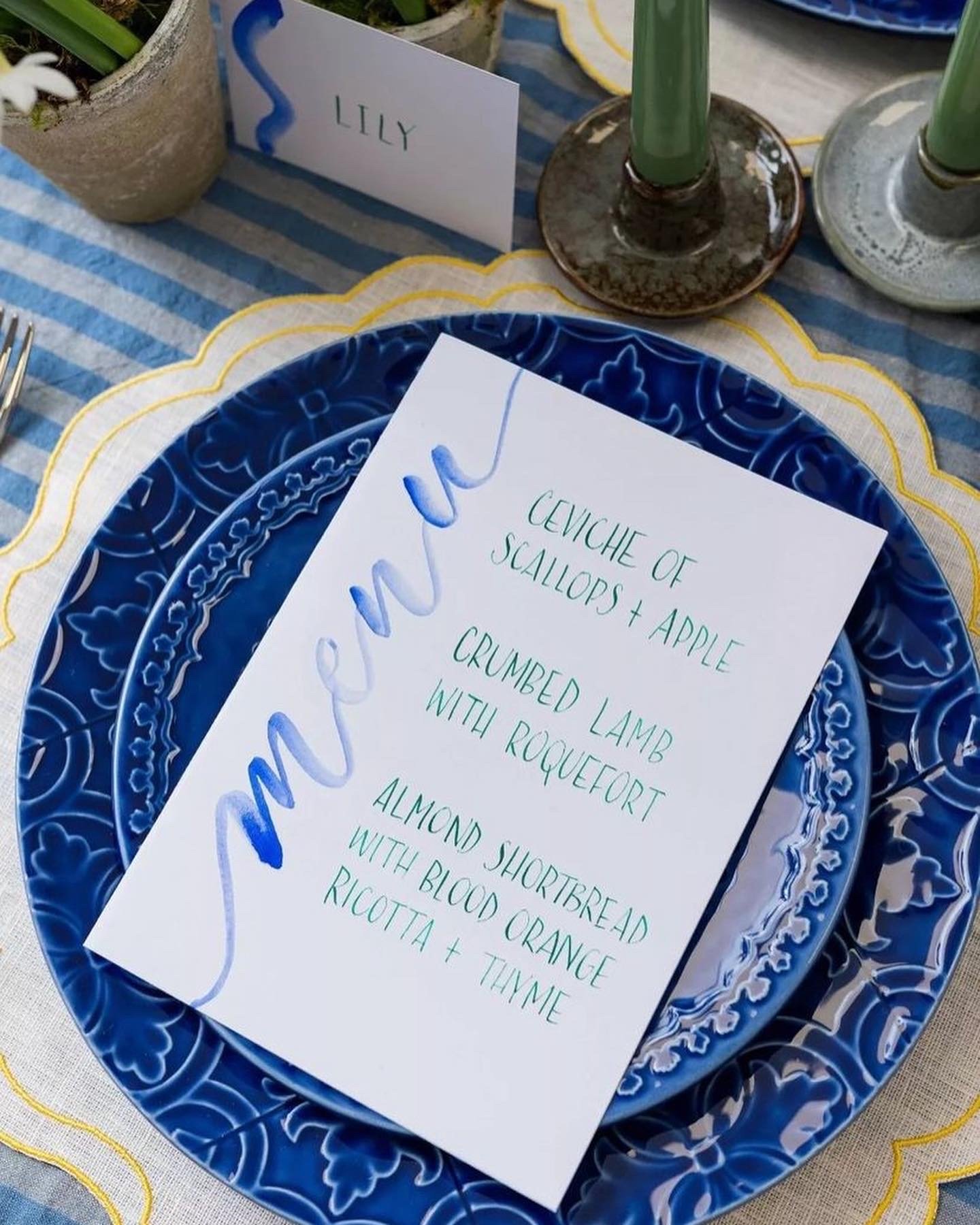 Wedding & Event Calligraphy — Sarah O'Dea