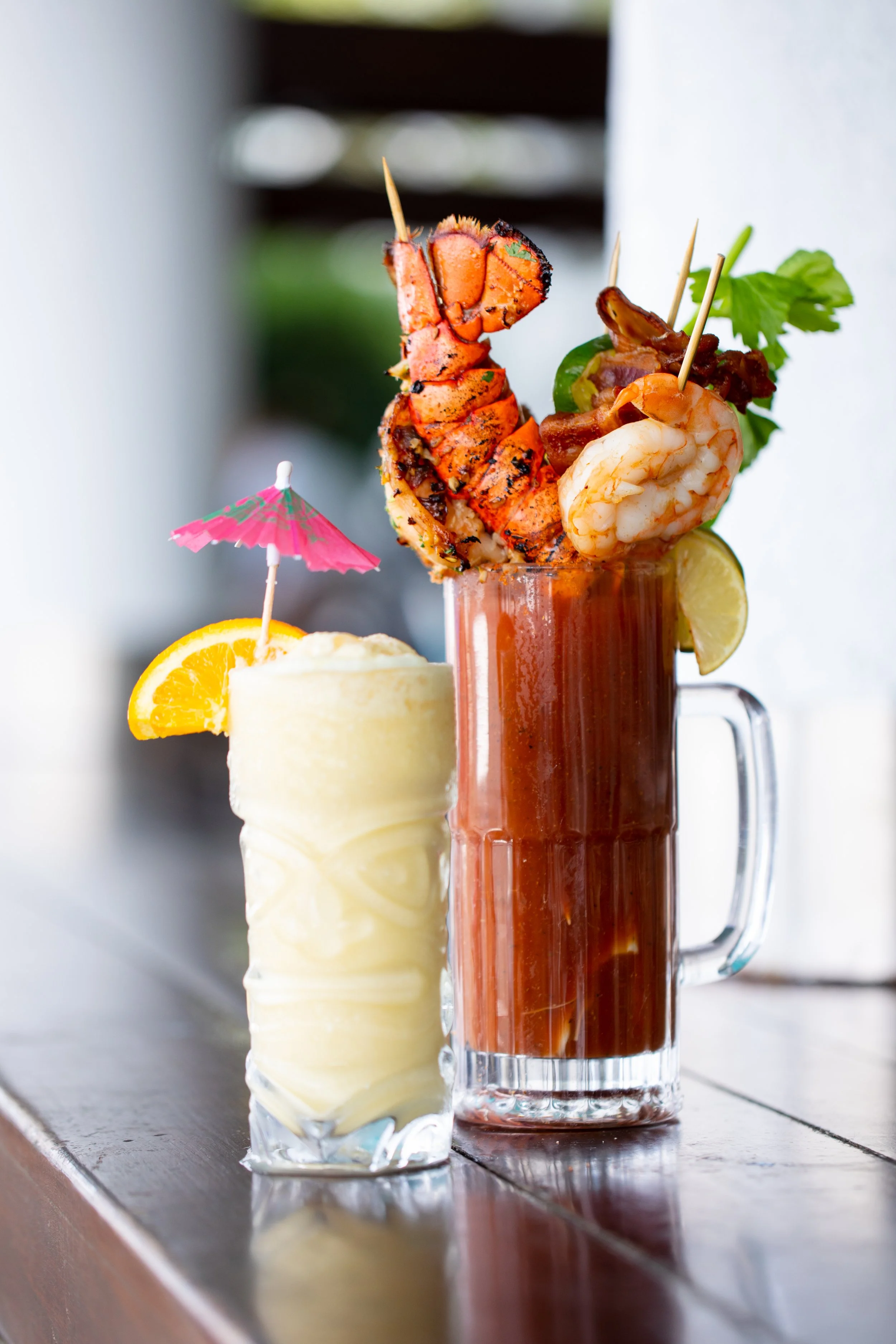 Bluewater Dining - Cocktails — Brittany Castillo Photography