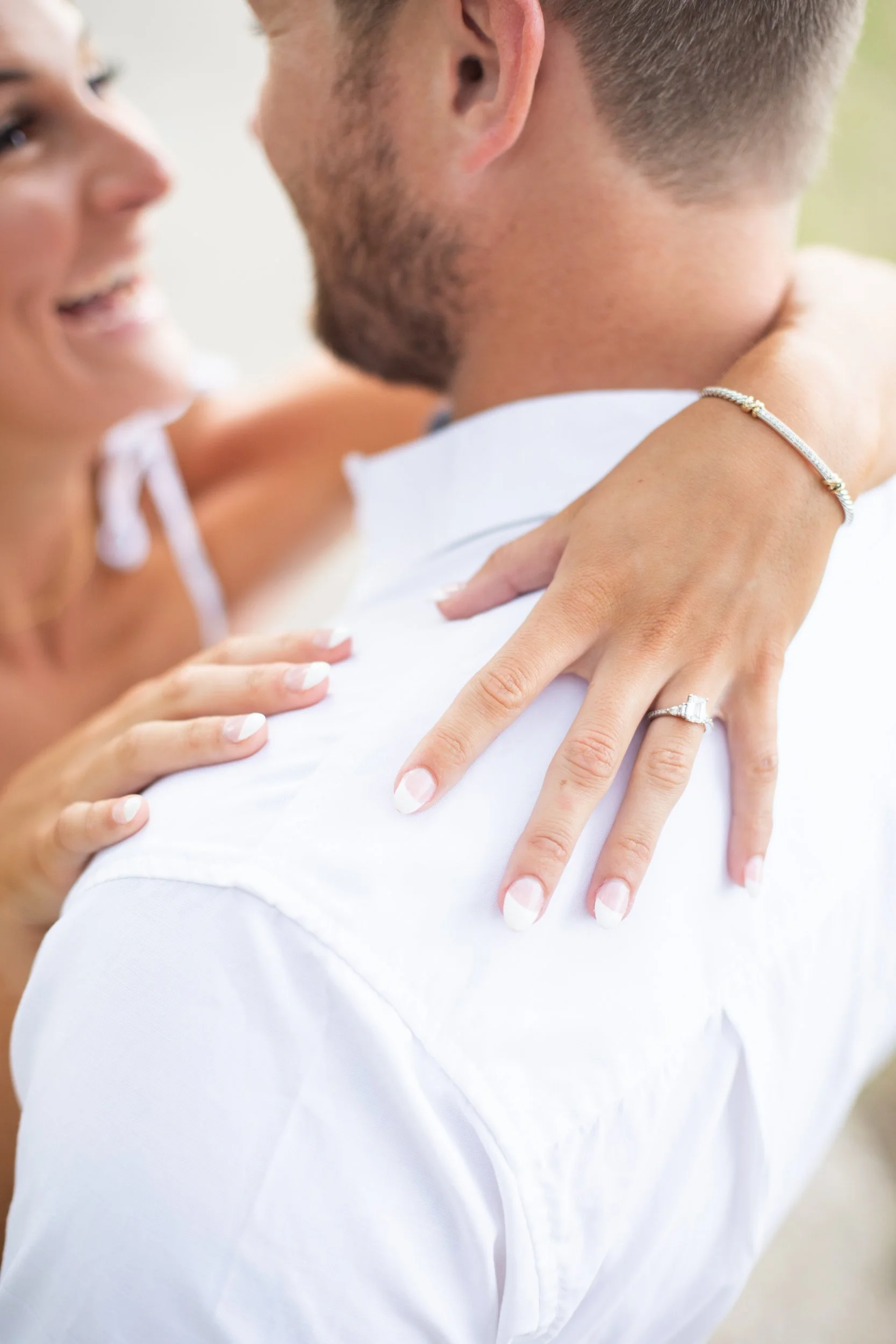 Kailey + Brett- Engagement Photo Session at Fort Fisher, NC — Brittany ...