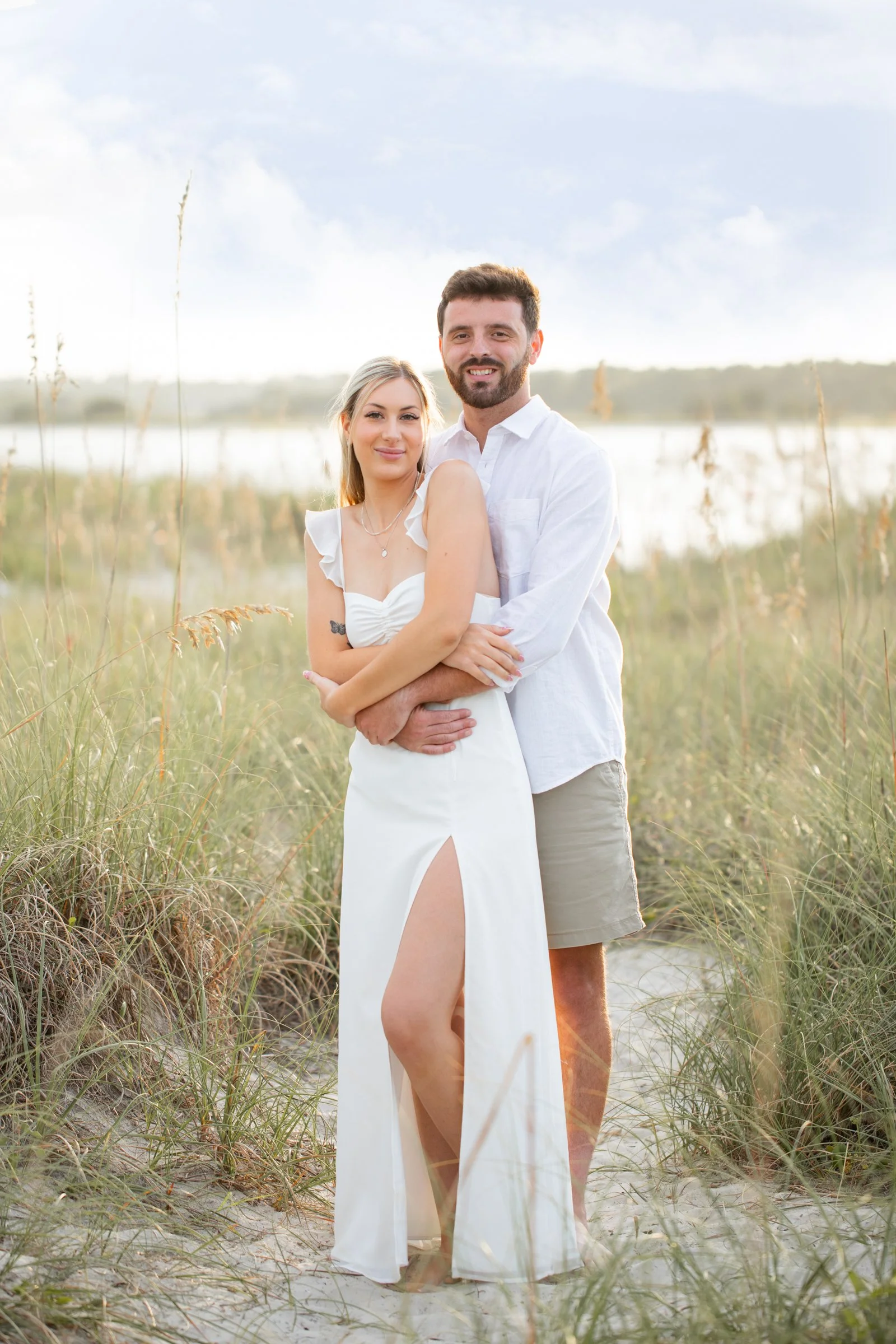 Golden Hour Engagement Session at Wrightsville Beach — Brittany ...