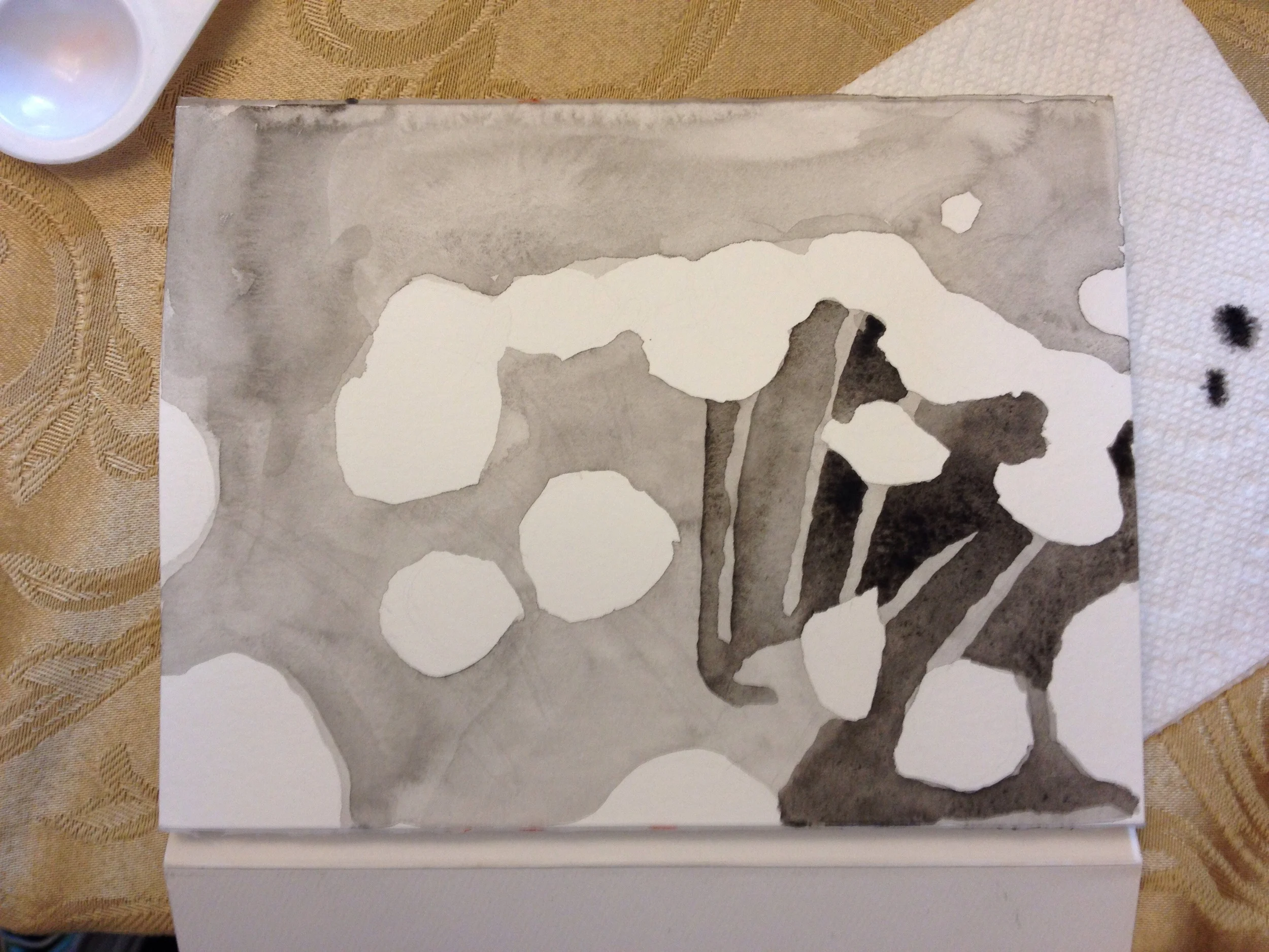 Negative Space Painting