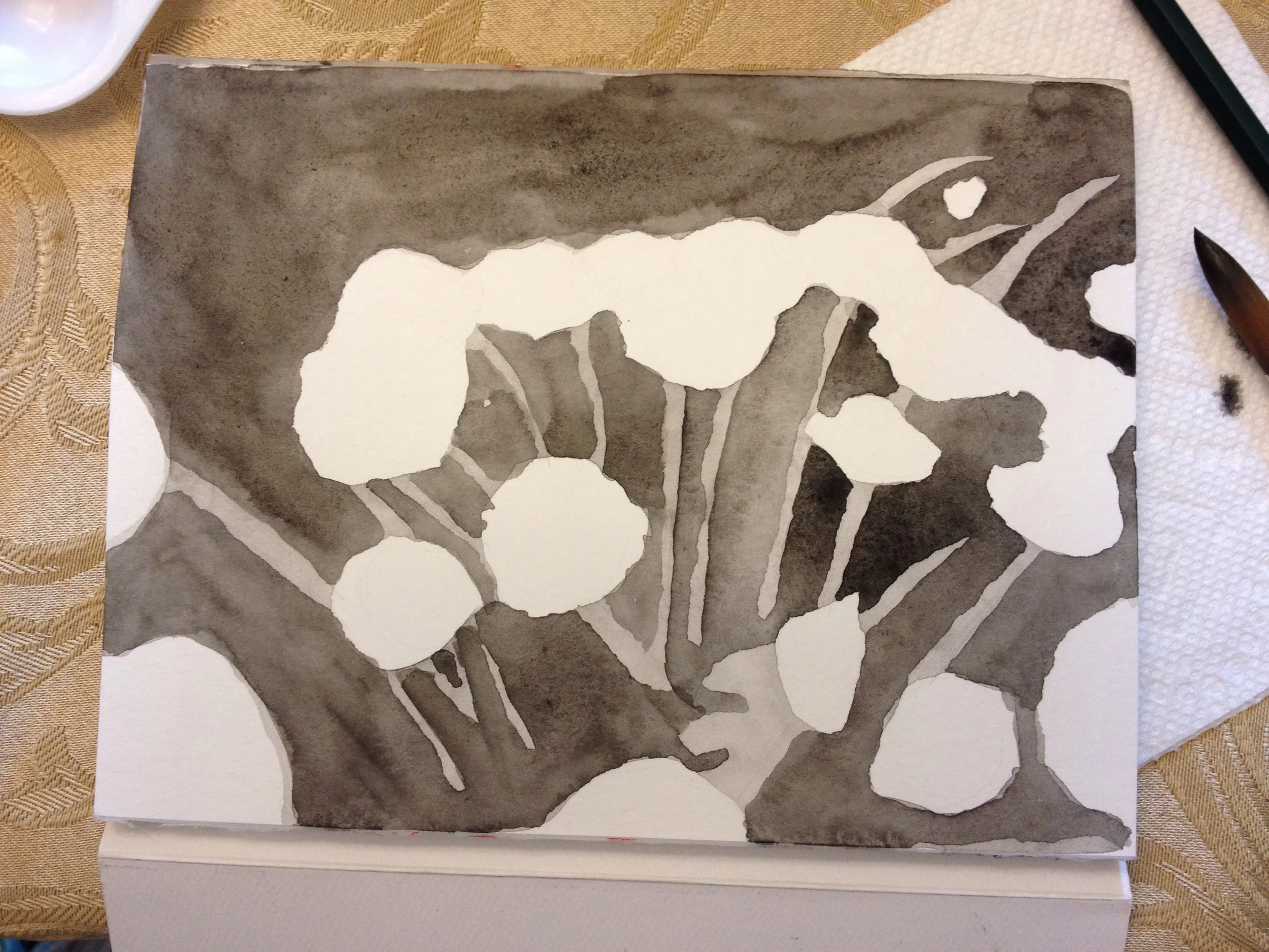Negative Space Painting