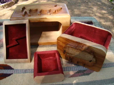 Wood Jewelry Box/Puzzle Jewelry Box- EAGLE ROCK TRADING POST-Native ...