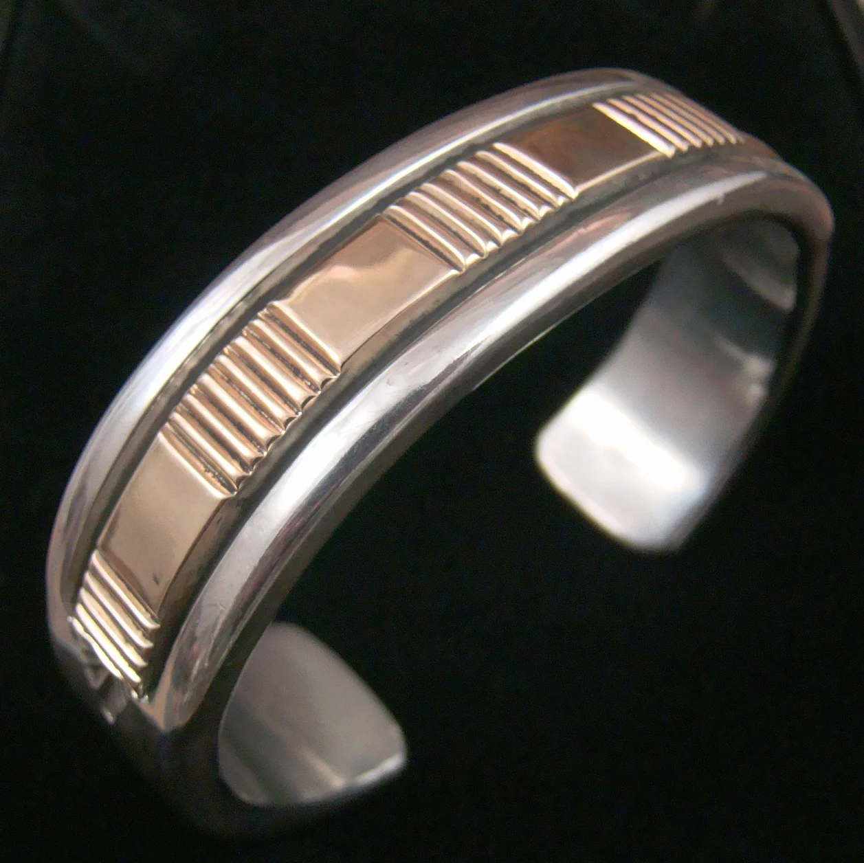 Men's and Women's Sterling Silver and Gold Bracelets