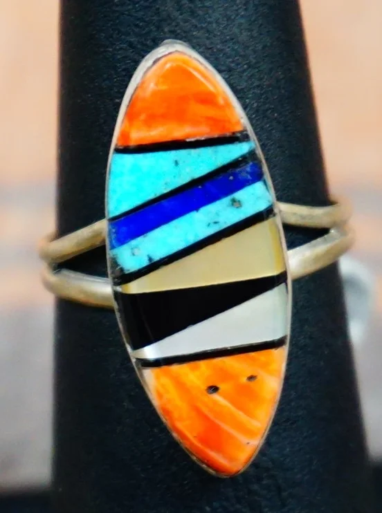 Women's Native American Jewelry ~ Women's Multi Stone Rings