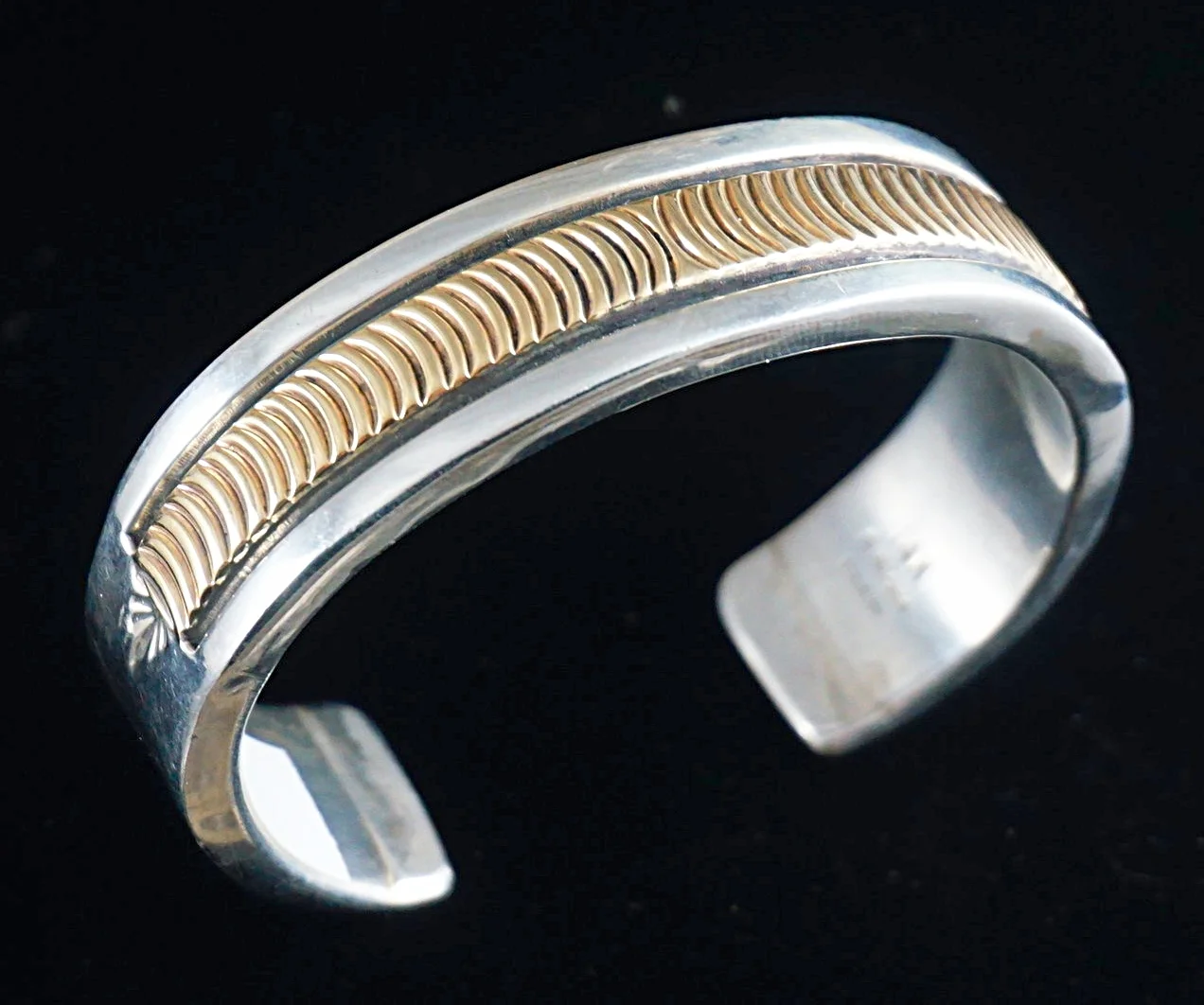 Men's and Women's Sterling Silver and Gold Bracelets