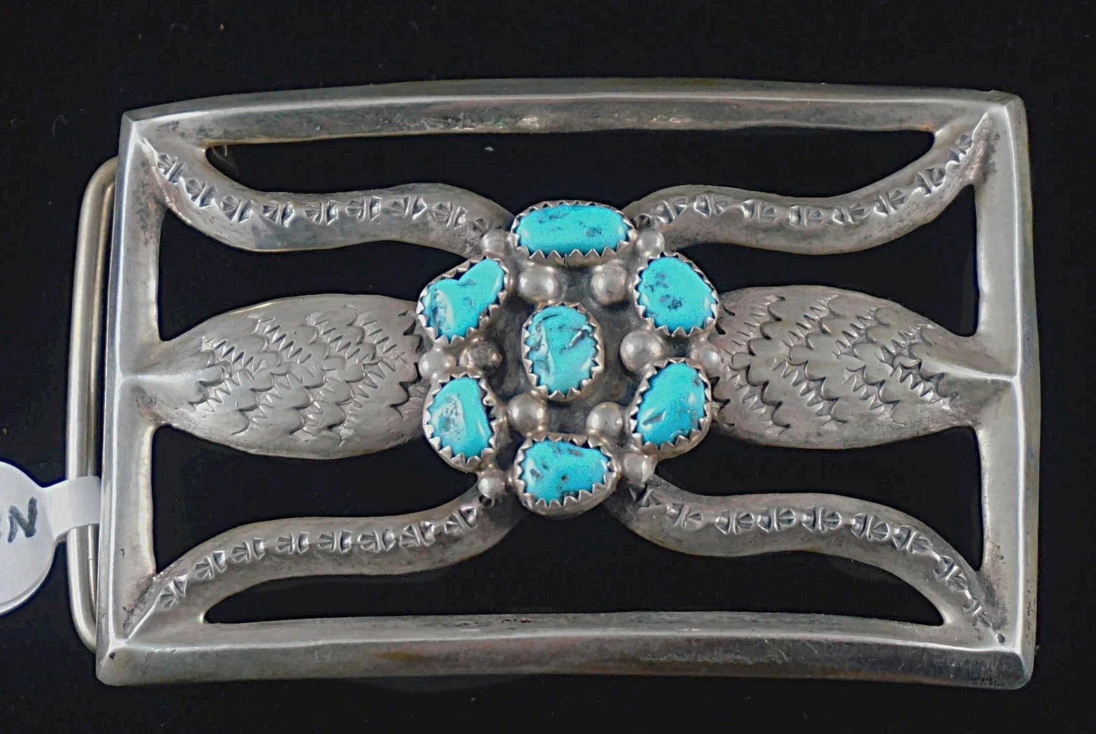 Native American Turquoise Belt Buckles- EAGLE ROCK TRADING POST-Native ...