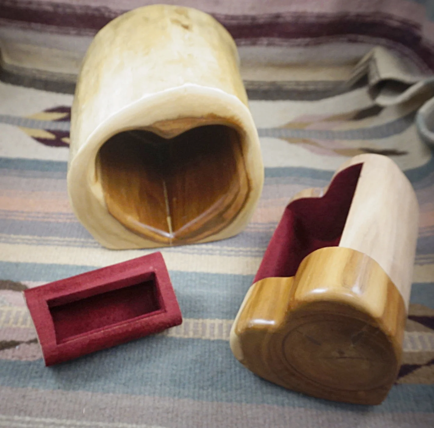 Wood Jewelry Box/Puzzle Jewelry Box- EAGLE ROCK TRADING POST-Native ...